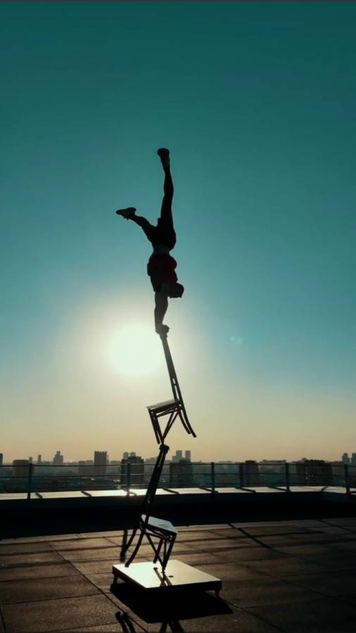 Фантастические трюки на уникальной крыше жилого комплекса «Вавилово»