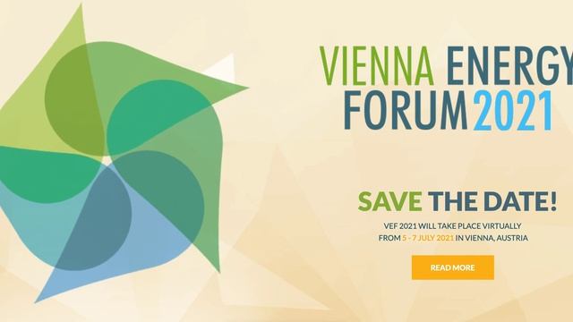Vienna Energy Forum 2021 Animated banner