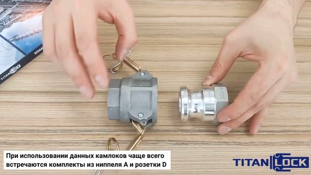 Камлоки A и D алюминий