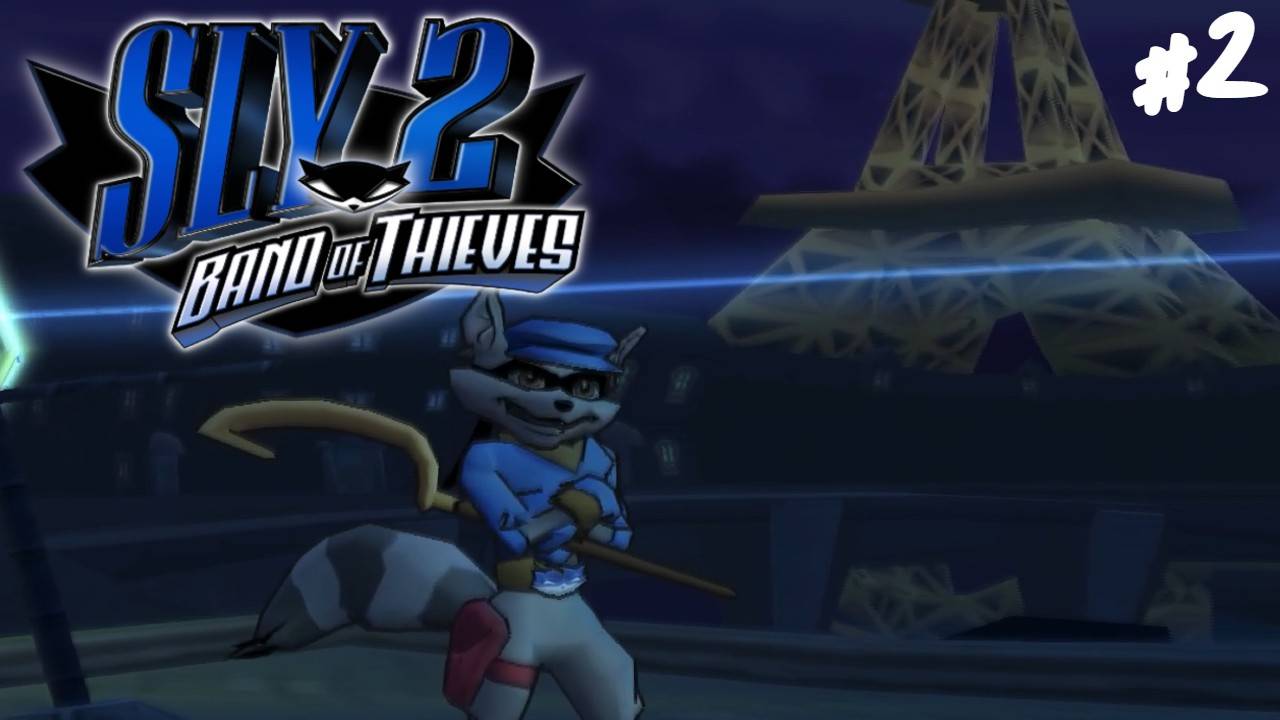 Sly 2: Band of Thieves (PS2) - Прохождение #2 Ночной Париж.