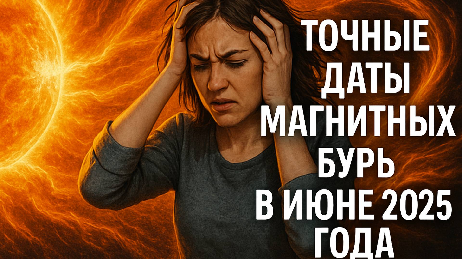 Точные даты МАГНИТНЫХ БУРЬ в июне 2025 года