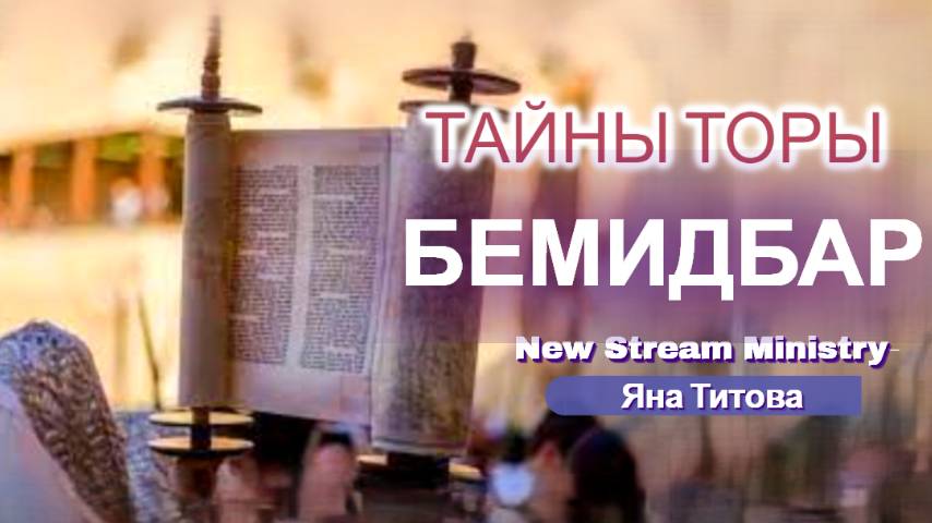 Недельный разбор Торы Бемидбар / Числа 1:1 — 4:20 / Яна Титова NSM