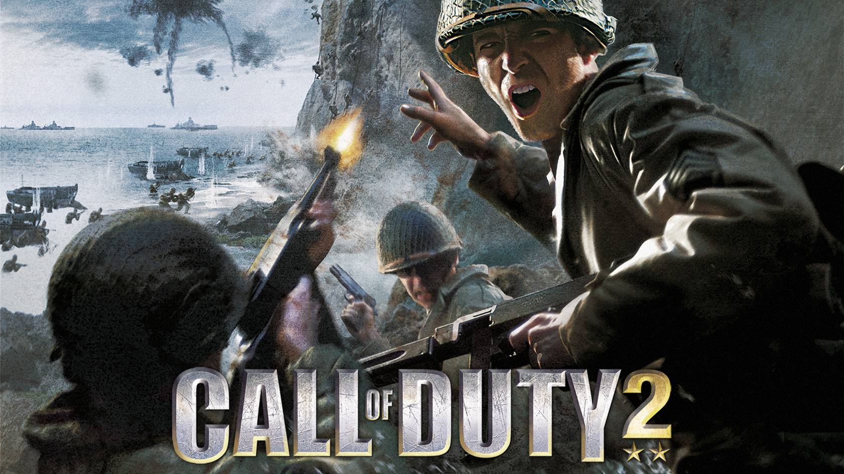 Call of Duty 2 Союзники освобождают очередной городок. часть 22.