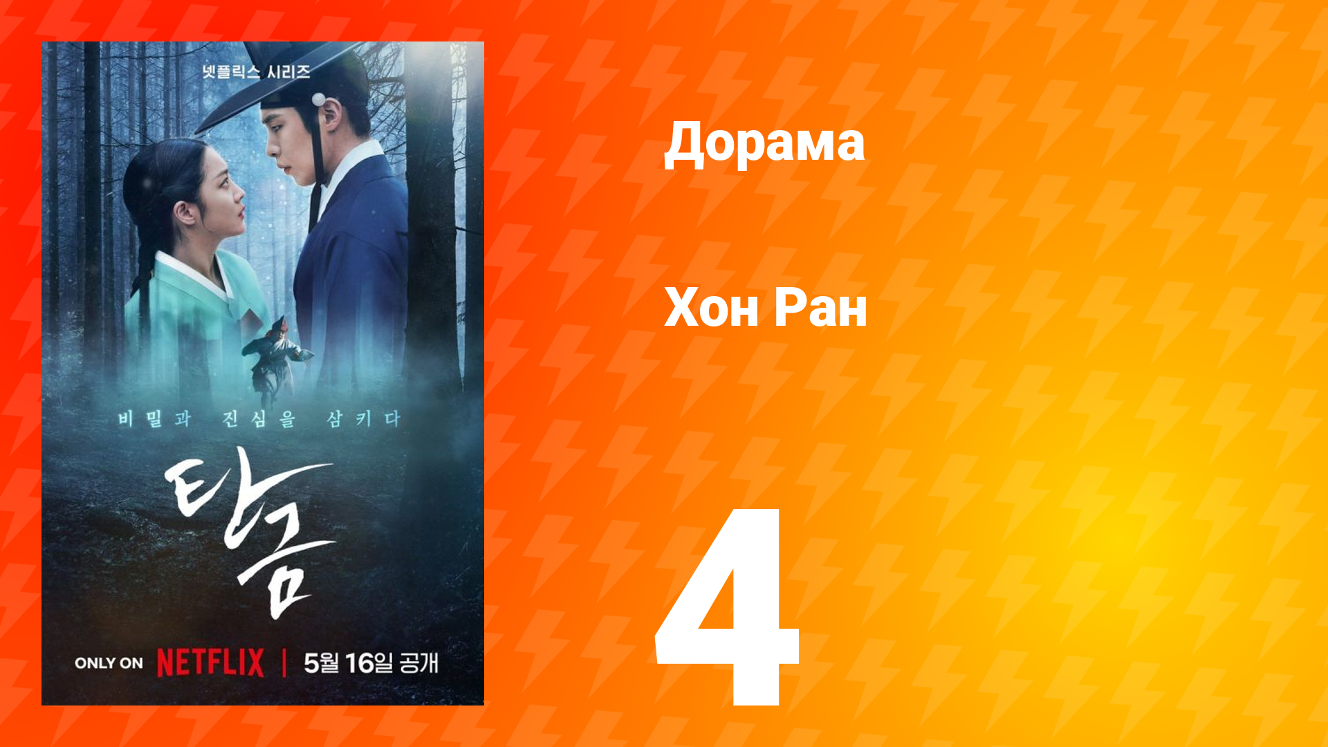 Хон Ран 1 сезон 4 серия