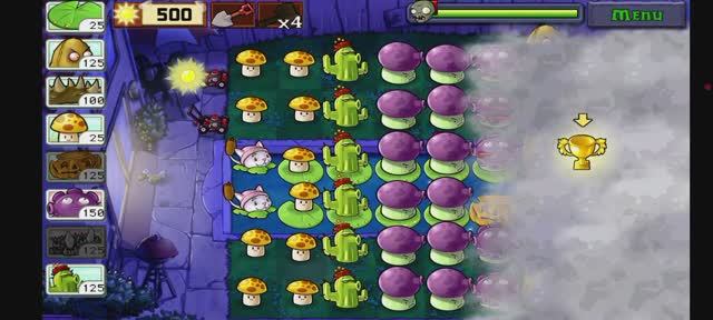 Растения против зомби выживание: туман🌫️