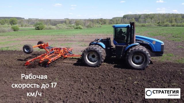 БДС-6 от Белагромаш с трактором New Holland TJ425 в Ирбитском районе