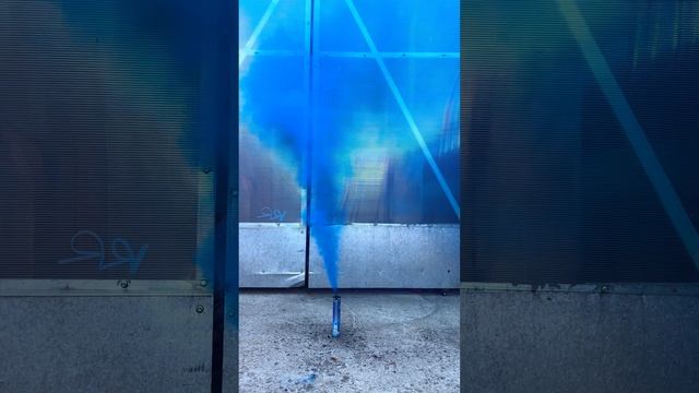 Цветной дым синий 120 секунд мощный