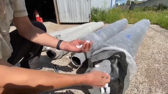 Проверка дренажа без щебня "Гольфстрим"