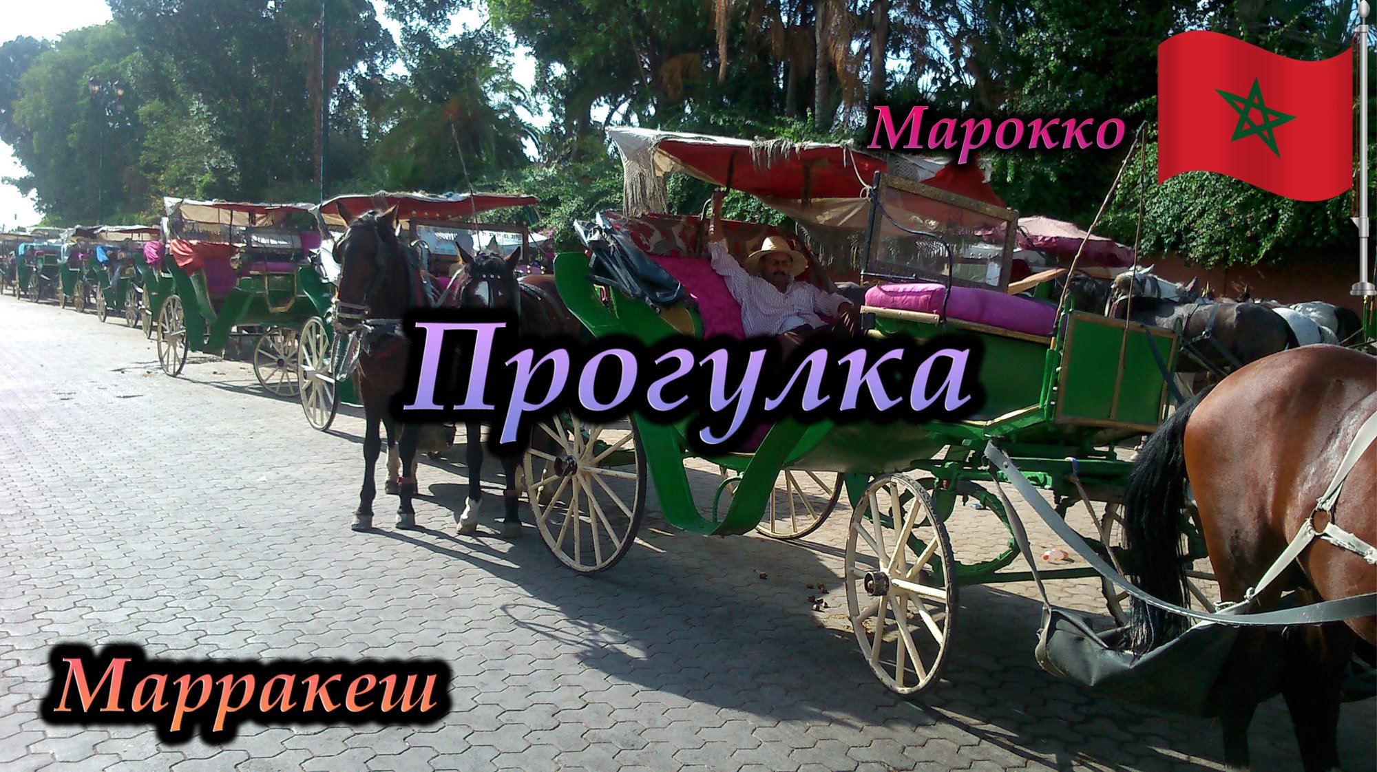 Марракеш. Марокко. Прогулка
