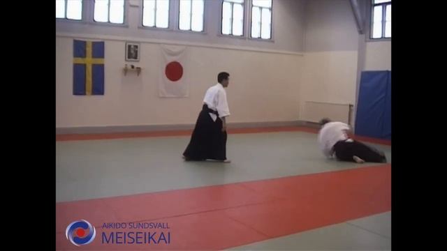7 Aikido Ai Hanmi Kokyonage4 Shishiya Sensei Sandviken 2002