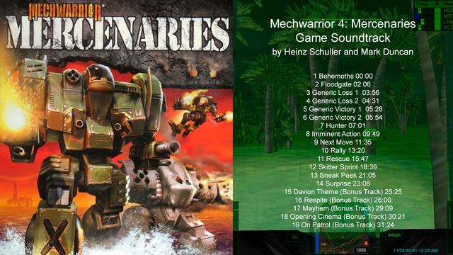 Mechwarrior 4: Mercenaries Soundtrack