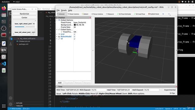 05. Improve the URDF with Xacro