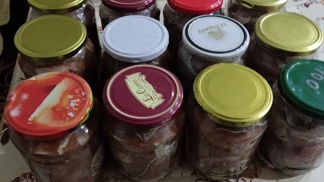 ТУШЁНКА ИЗ ТОЛСТОЛОБА В МАСЛЕ И В ТОМАТЕ, НА ВКУС БОМБА ЧЕСТНО ГОВОРЯ.