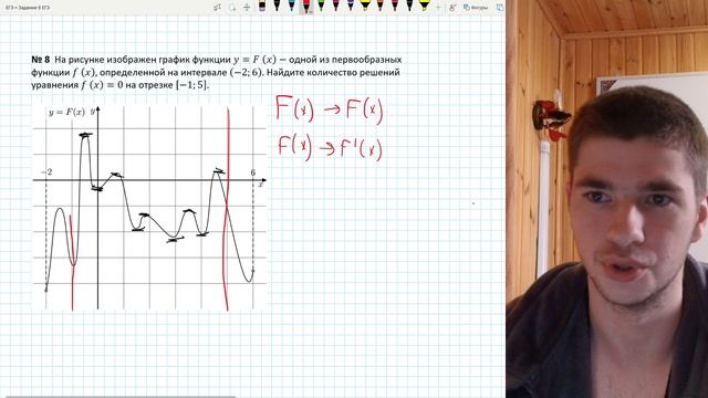 Домашнее 3. Усложненные. Первообразная. Задание 8