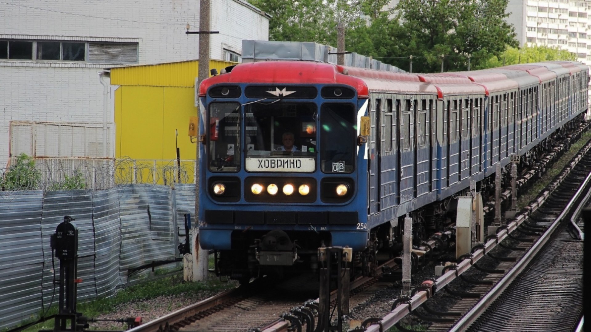 Замоскворецкая линия. 81-717/714.5. Московский транспорт от Алма-Атинской до Ховрино