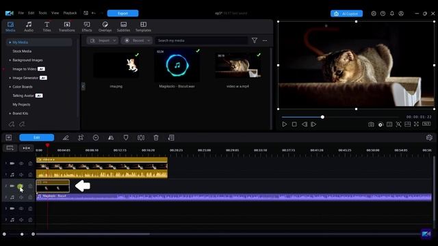 Основы 5 Временная шкала и управление дорожками Cyberlink PowerDirector 2025