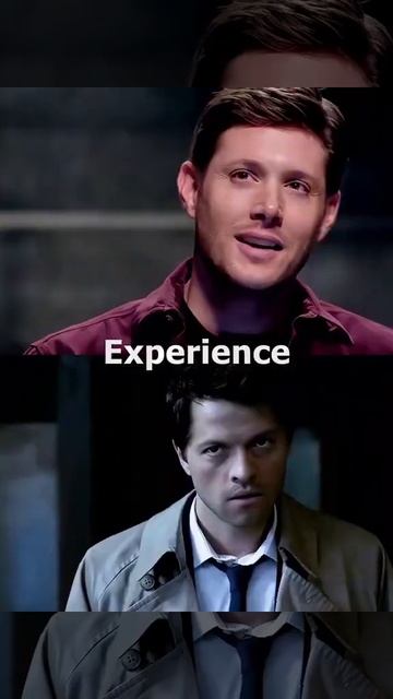 Dean Demon vs Castiel #supernatural #shorts  #deanwinchester #castiel #edit