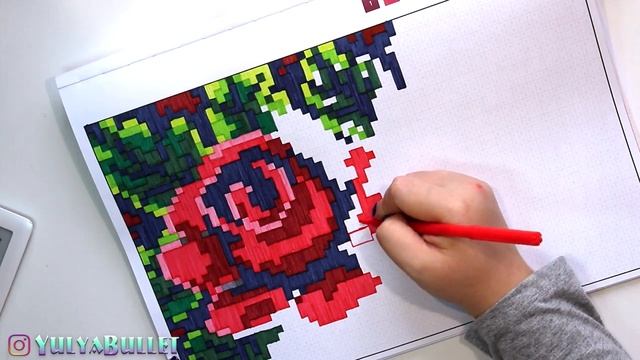 ЦВЕТОВОЙ КВЕСТ | ПРОЧИТАННЫЕ КНИГИ ЗА ЯНВАРЬ 2017 | РАСКРАСКА ПО НОМЕРАМ