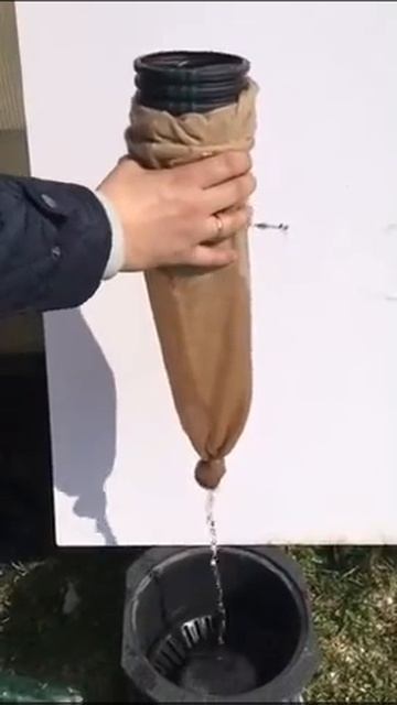 Проверка геотекстиля на дренажной трубе  - ООО "ПУЛЬС"