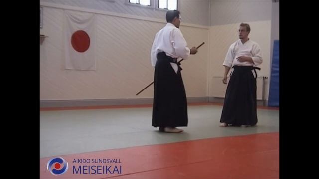 4 Aikido Jo No Tebiki Ai Hanmi Sankyo Shishiya Sensei Sandviken 2002