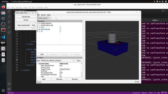03. Create a URDF for a Robot