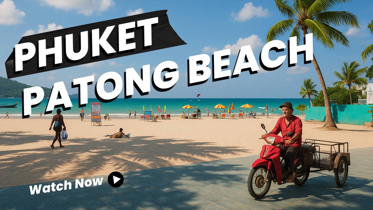 Тайланд пляж Патонг 🏖️ Торговый центр и Тайский стритфуд 🦐 Путешествие в Тайланд #outhome