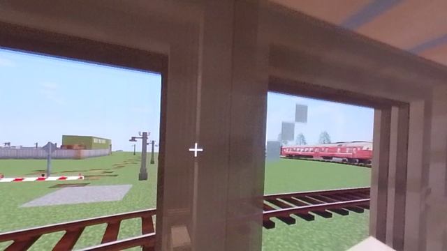 работал дежурным по переезду все поезда ЭЛЕКТРИЧКИ! Runt Minicraft;