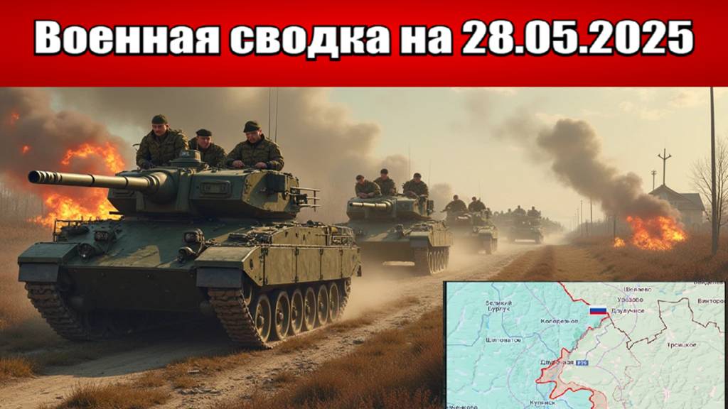 «ВС РФ громят Сумщину, забирая сёла одно за другим!»: Военная сводка с фронта СВО на 28.05.2025