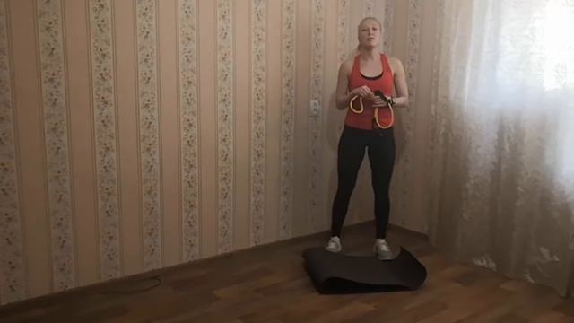 Силовая тренировка с эспандером от Татьяны Халиман