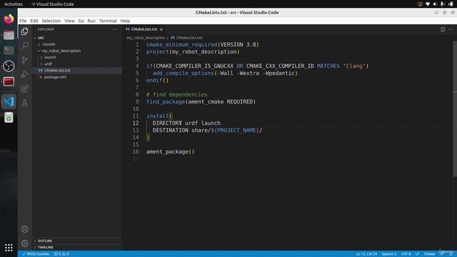 04. Broadcast TFs with the Robot State Publisher