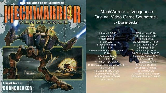 MechWarrior 4: Vengeance Original Video Game Soundtrack