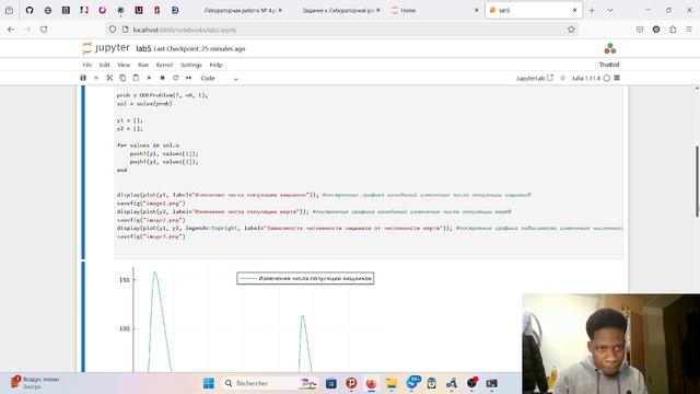 Выполнение в OpenModelica