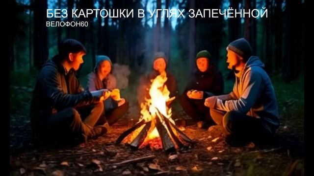 Без картошки в углях запечённой