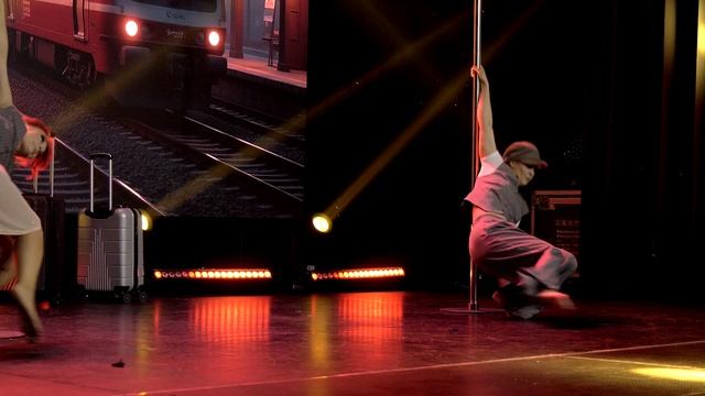 Фестиваль ORNAMENT территория движения.  Концерт-холл КИНО. Дуэт POLE DANCE. Студия Грация.