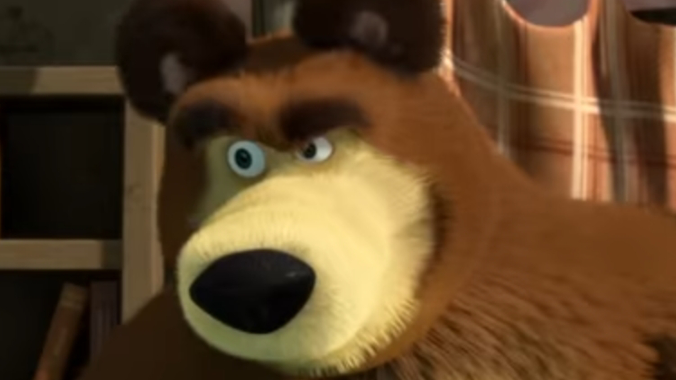 Маша и медведь погоня screaming