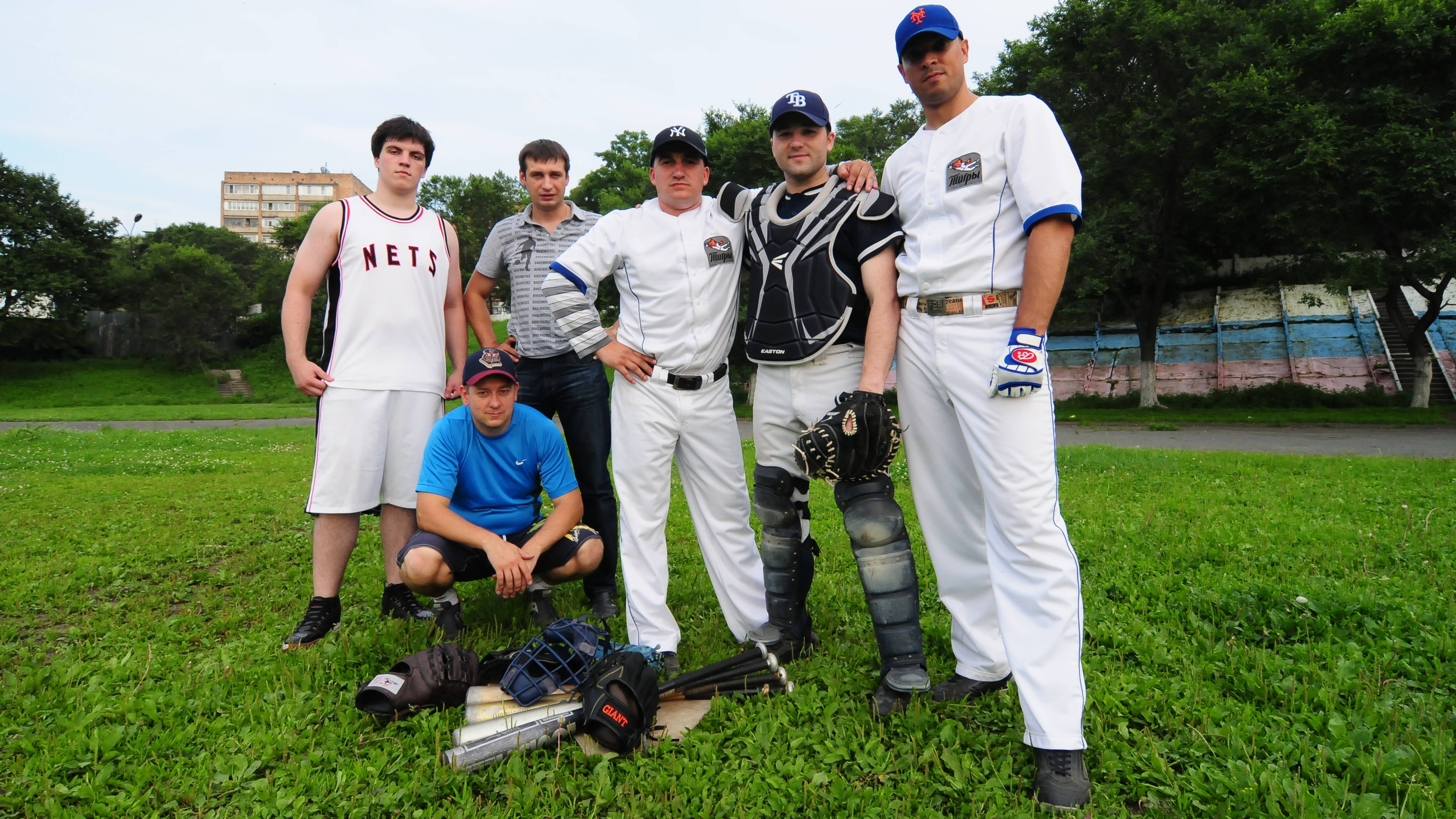 Первые шаги. Бейсбол. Владивосток. 2012 год