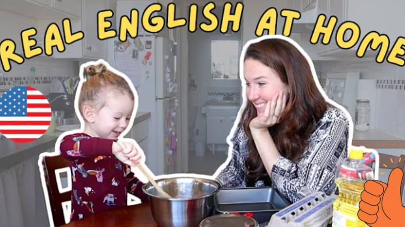 Natural English Conversation at Home *subtitles*