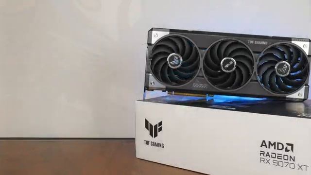 ASUS TUF Gaming RX 9070 XT OC Edition - обзор и тесты в играх