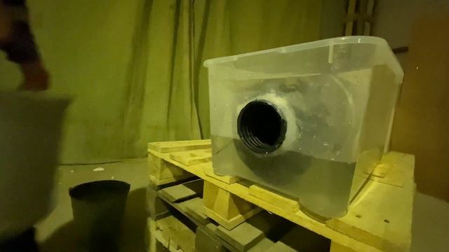 Дренаж без щебня "ПУЛЬСАЙТ" - проверка фильтра на трубе