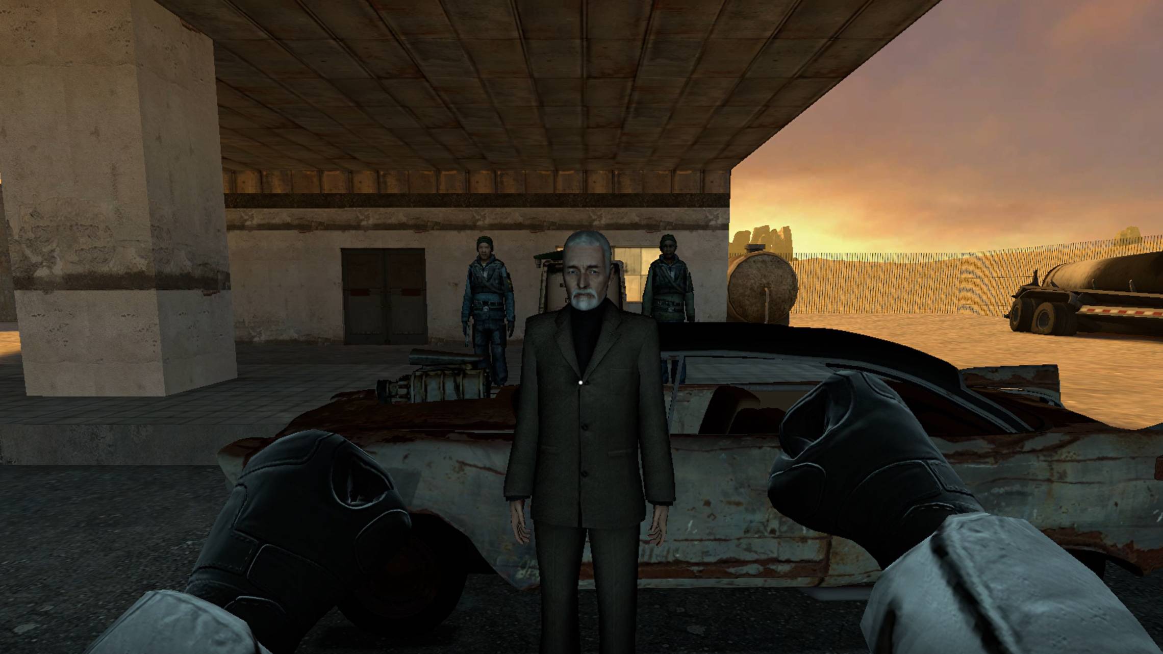 новый город.