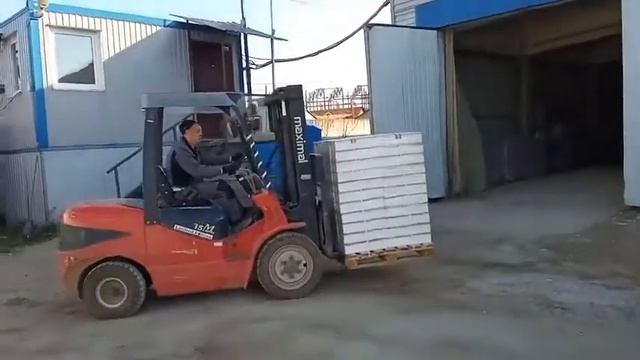 Отгрузка фасадных плит "ПОЛИФАСАД" в Прибалтику