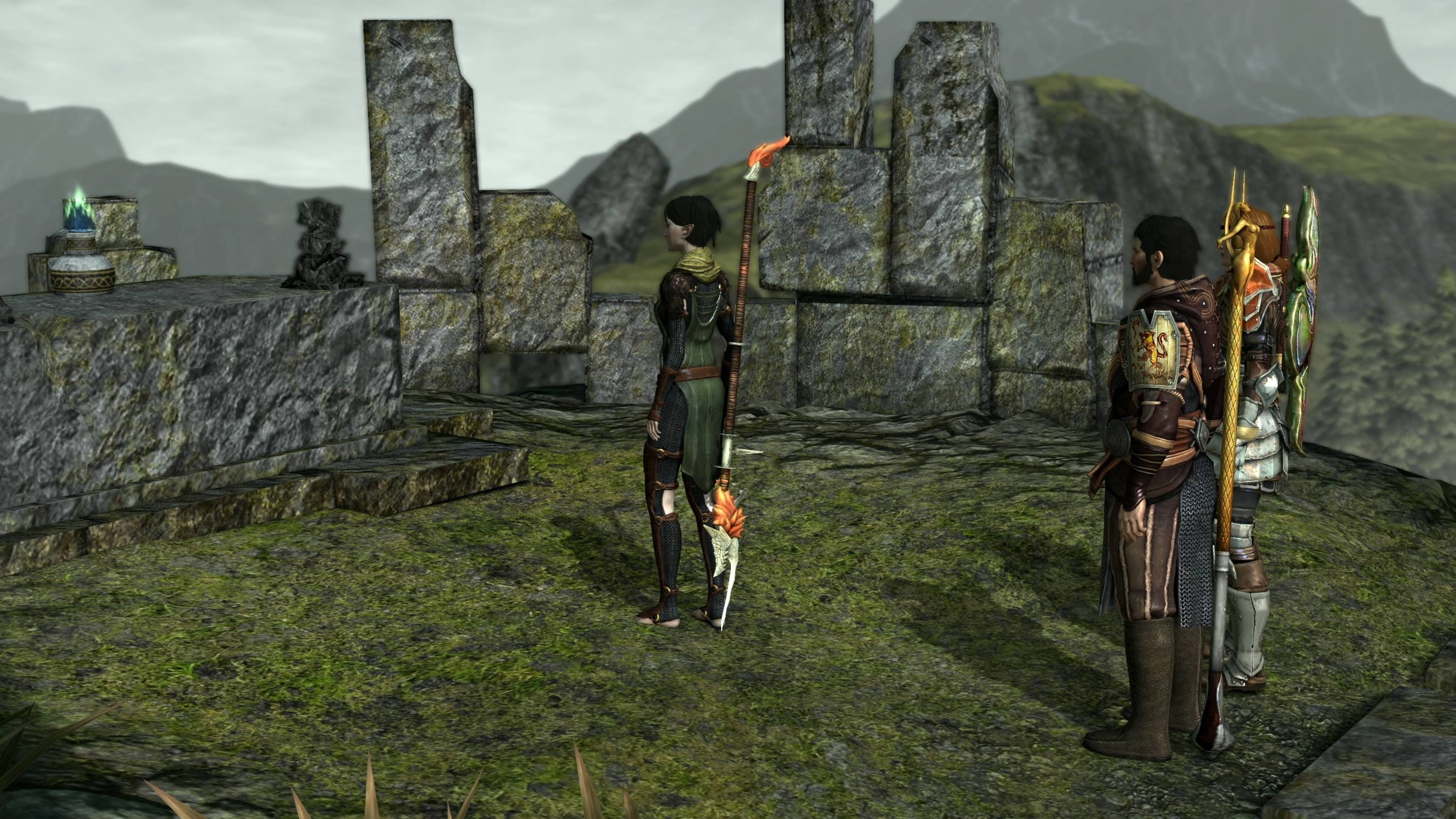 Dragon Age 2 - 35 (Немного подрались и поговорили со спутниками)