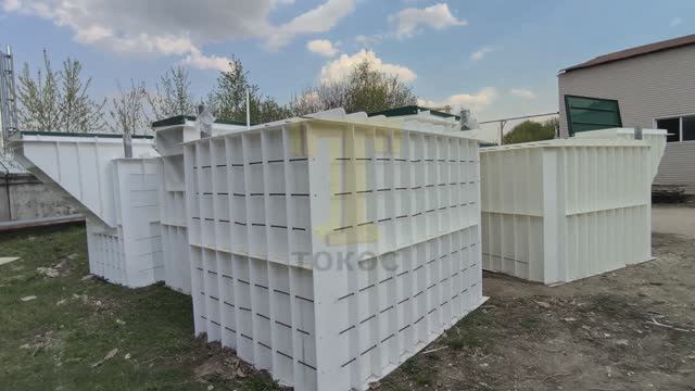 Пластиковый погреб Токос Элит от производителя погребов для загородного дома дачи цена с установкой