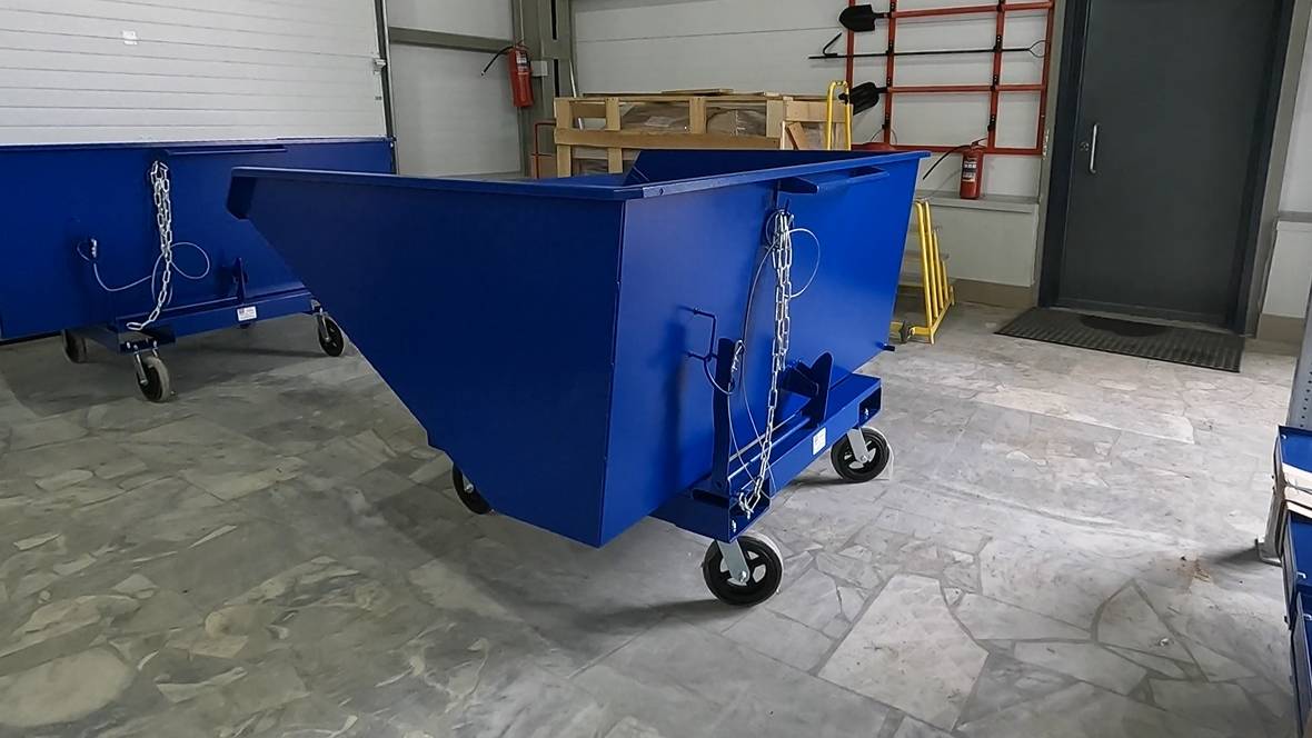 Контейнер самоопрокидывающийся 950 литров серии 1317