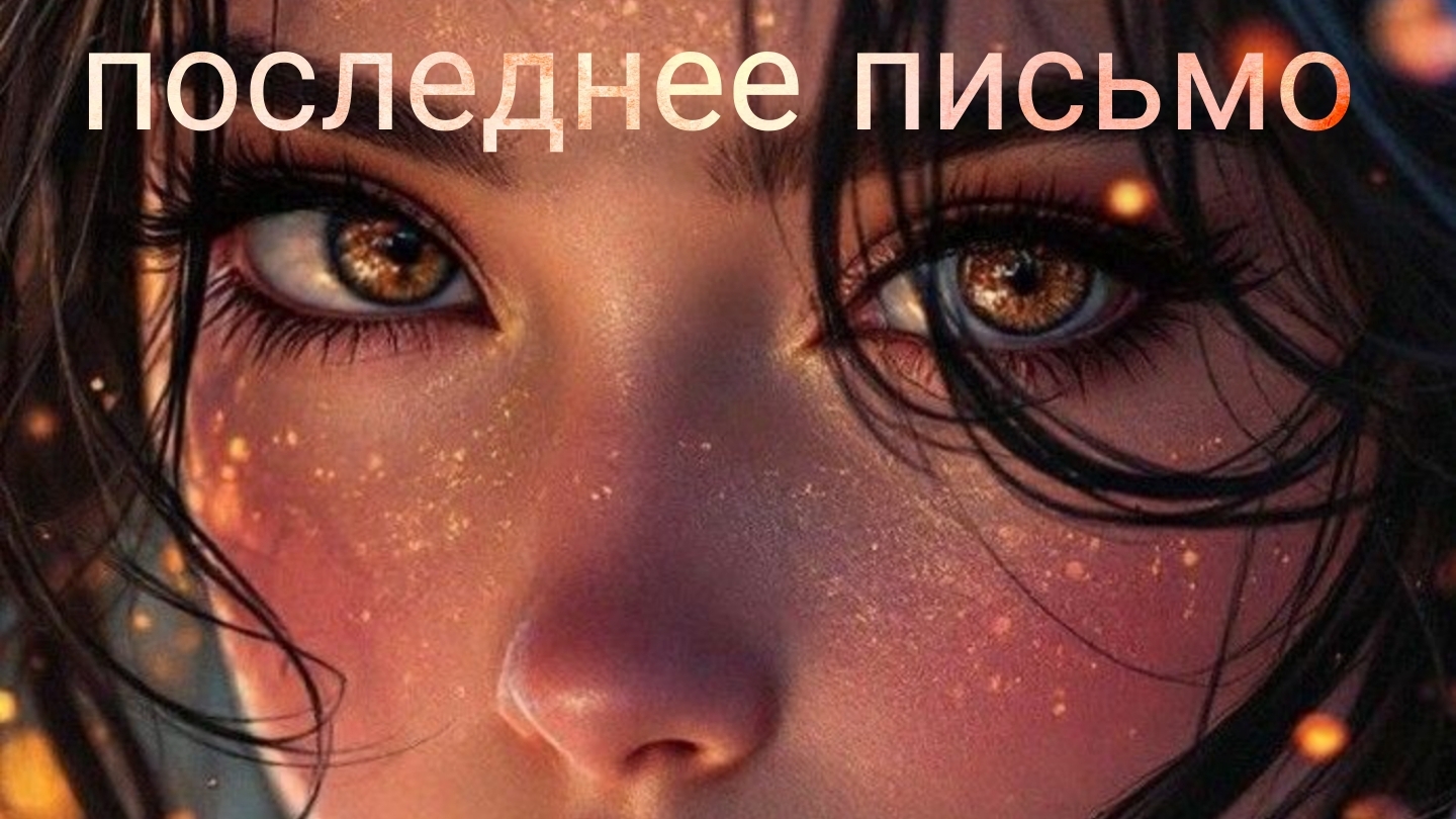 последнее письмо