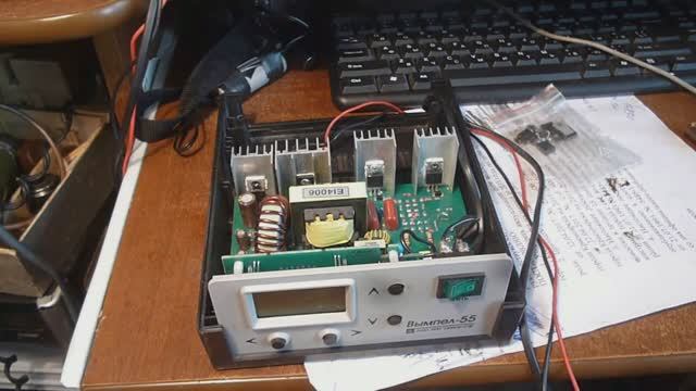 Ремонт Вымпел-55. Ремонт импульсных блоков питания.