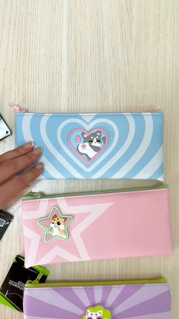 Пеналы. Материал: искусственная кожа,  Арт 68964,68963,68962