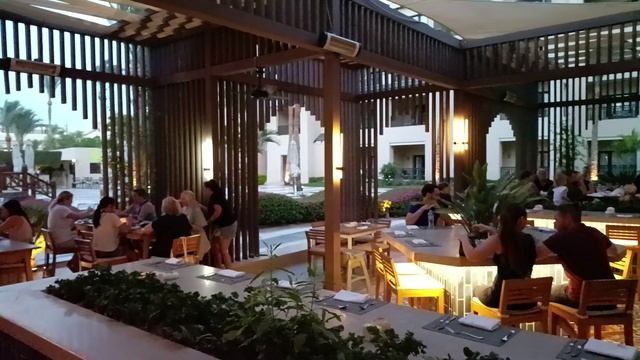 Египет Хургада Обзор ресторана отеля Steigenberger Aqua Magic 5*