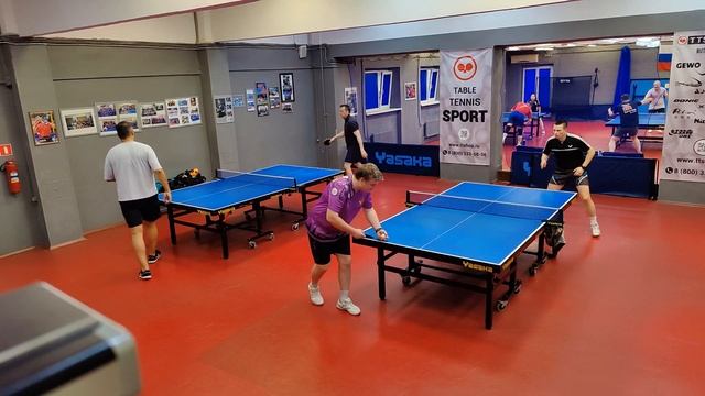 Закзун В. (694) - Тартынский Д. (616)  27.05 ЧЕРРИ-турнир по настольному теннису