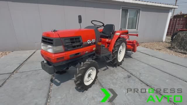 Тест-драйв японского минитрактора  Kubota GL-21  в г. Екатеринбург: что он умеет?